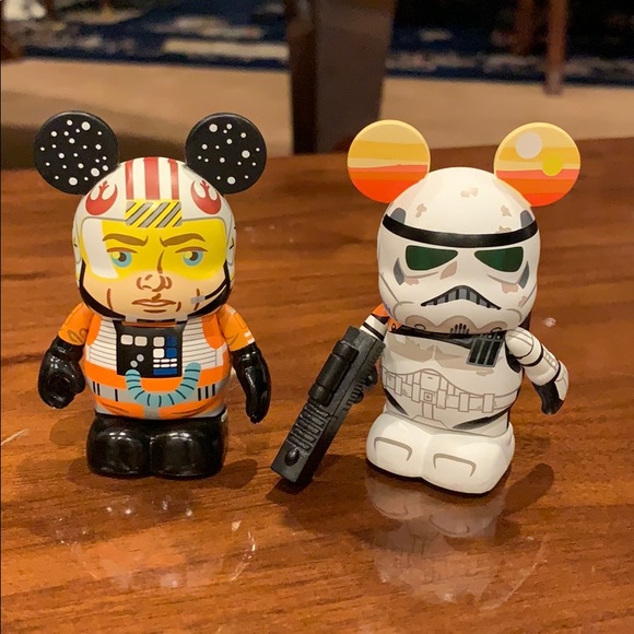 Disney | Other | Set Of 2 Vinyl Animation Figures | Poshmark